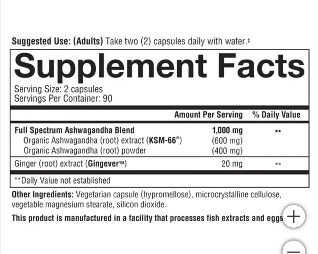 daily ashwagandha for overall vitality