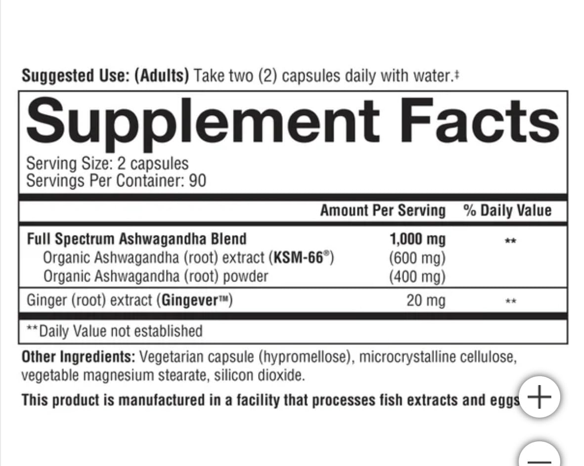 daily ashwagandha for overall vitality