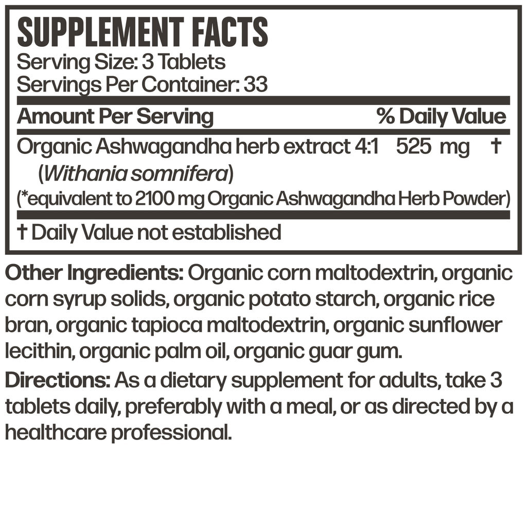 daily ashwagandha for wellness support