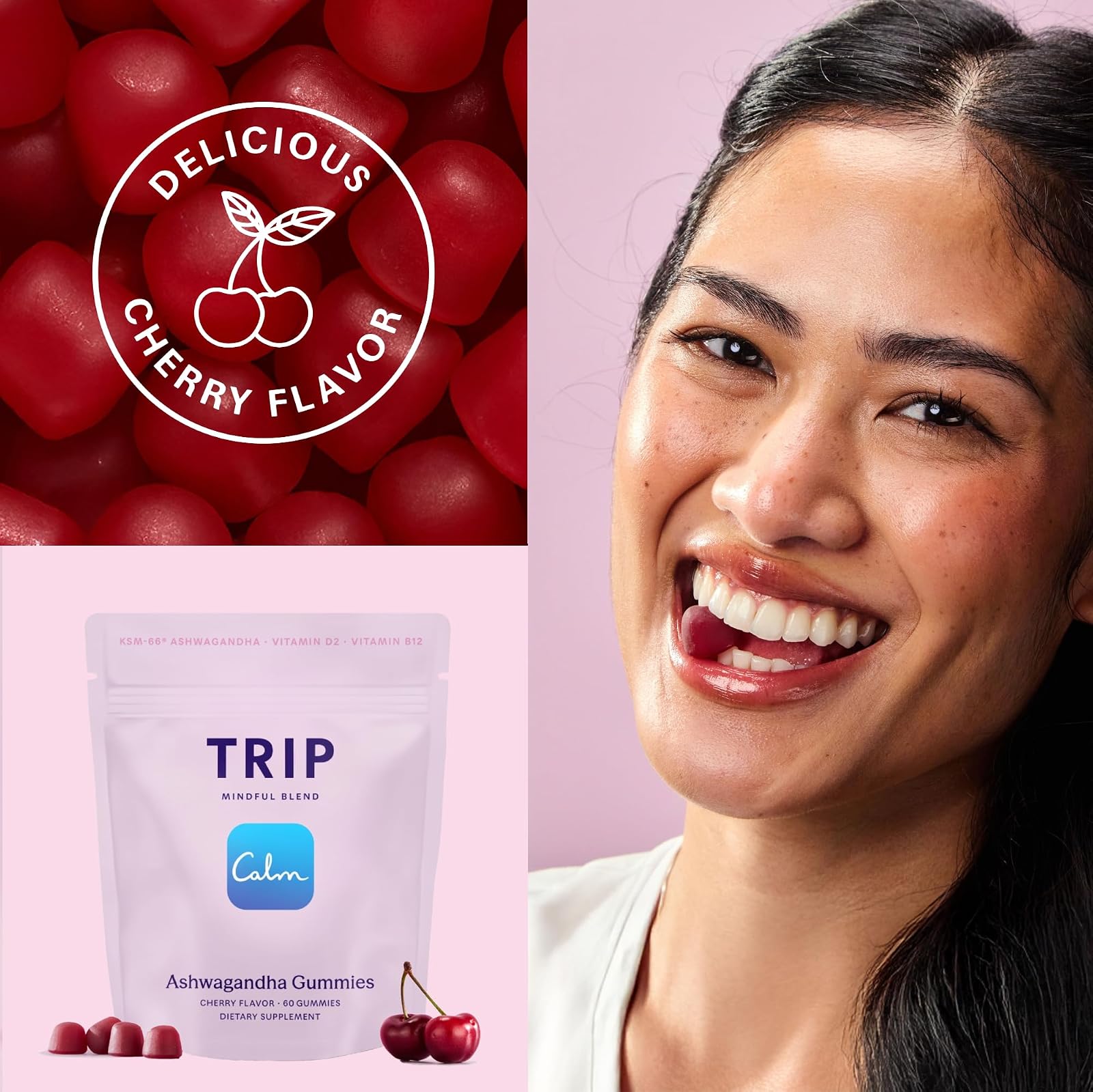 Daily Ashwagandha gummies for mood support
