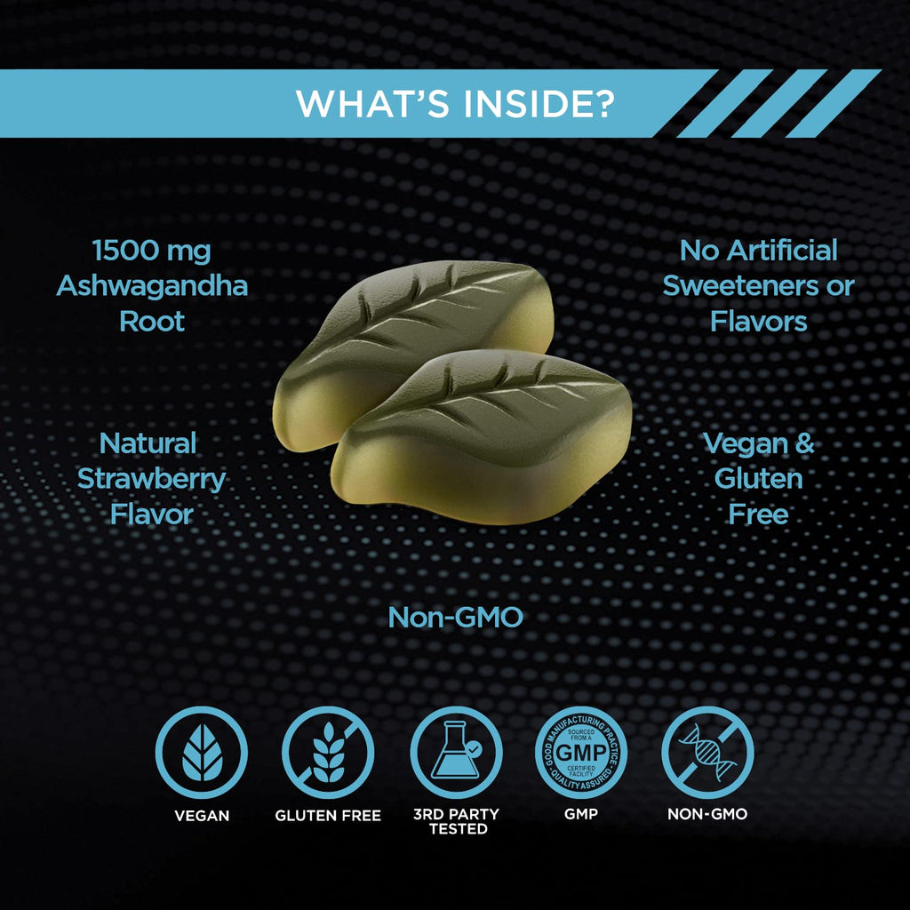 daily ashwagandha gummies for overall health