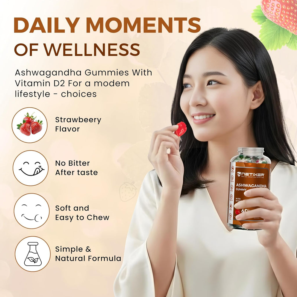 Daily ashwagandha supplement for relaxation