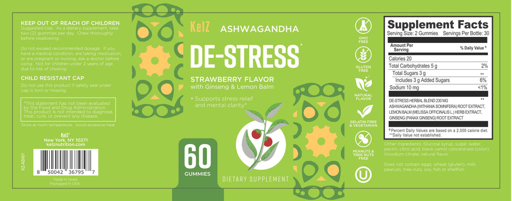 Daily ashwagandha supplement for stress relief