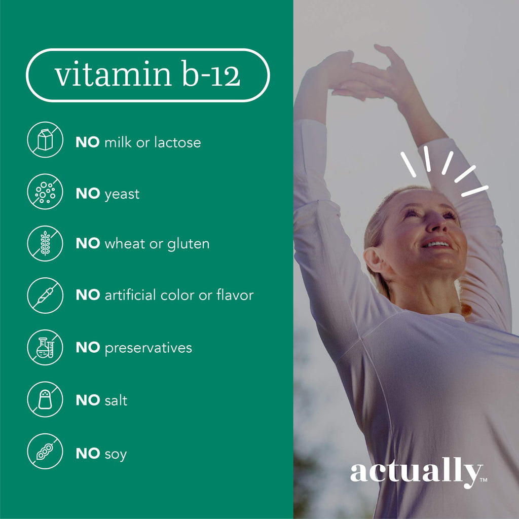 Daily B12 for optimal health