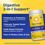 daily balance probiotics for overall health