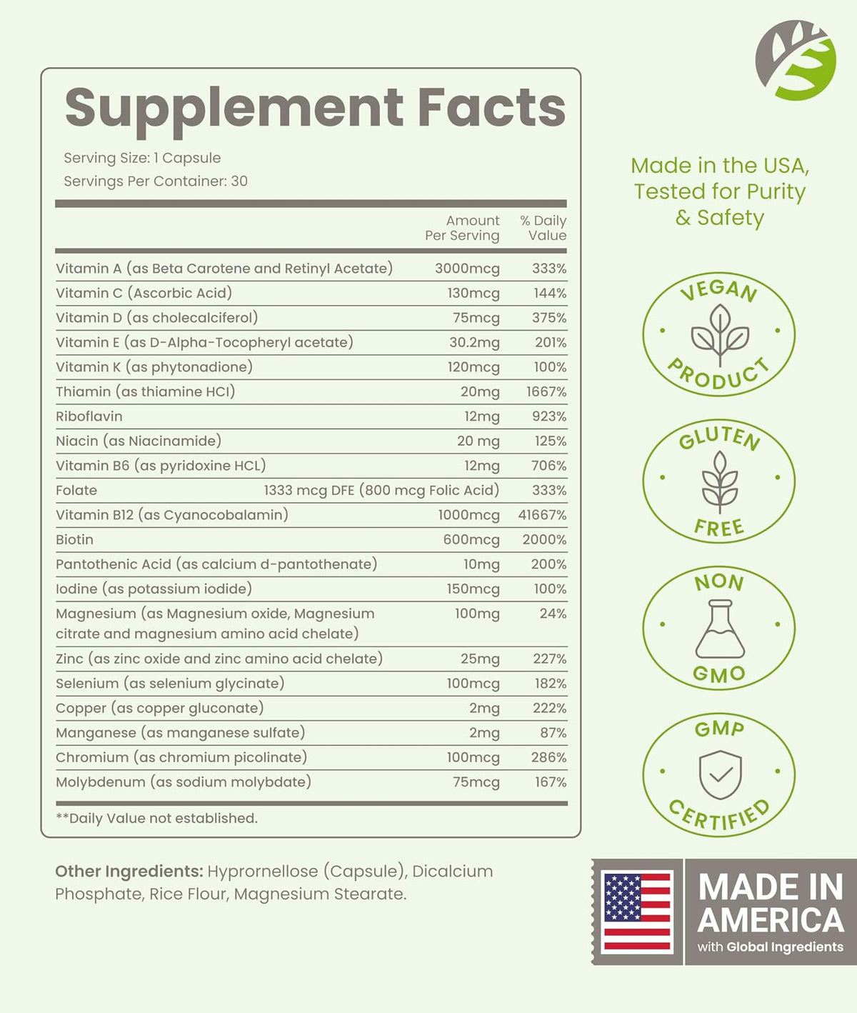 daily bariatric vitamin capsules