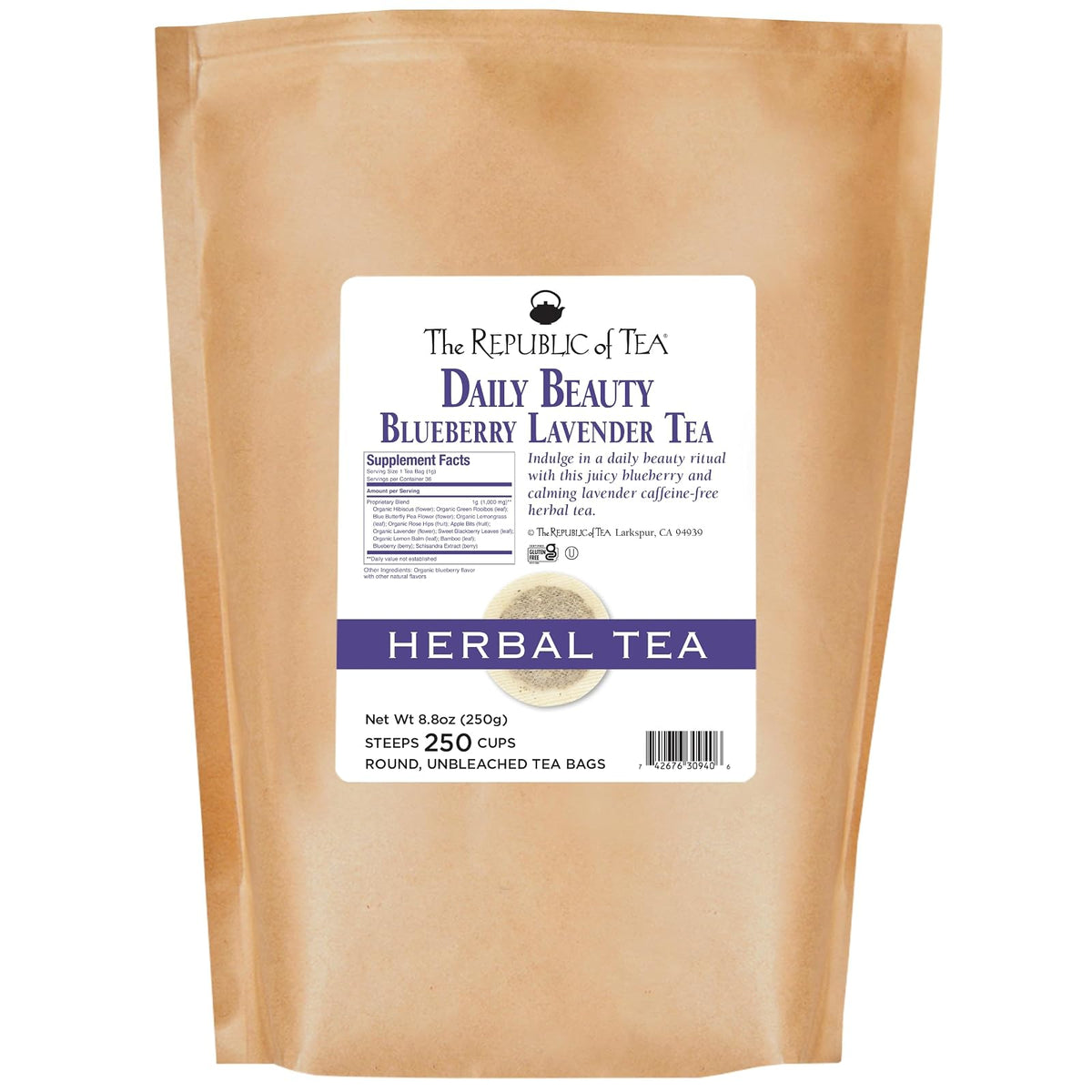 Daily beauty herbal tea bags