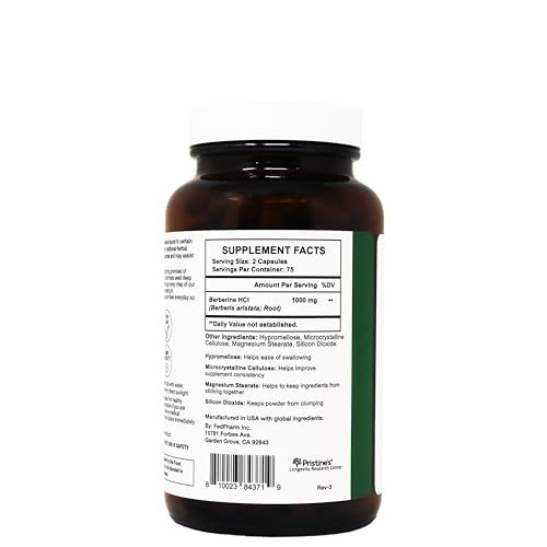 Daily berberine for vitality and energy