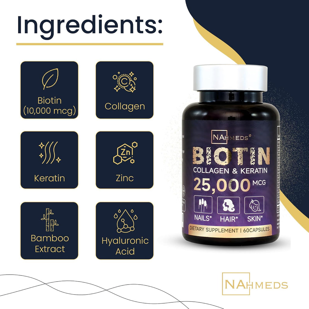 daily biotin capsules for radiant skin