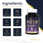 daily biotin capsules for radiant skin