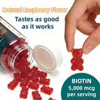 Daily Biotin gummies for beauty