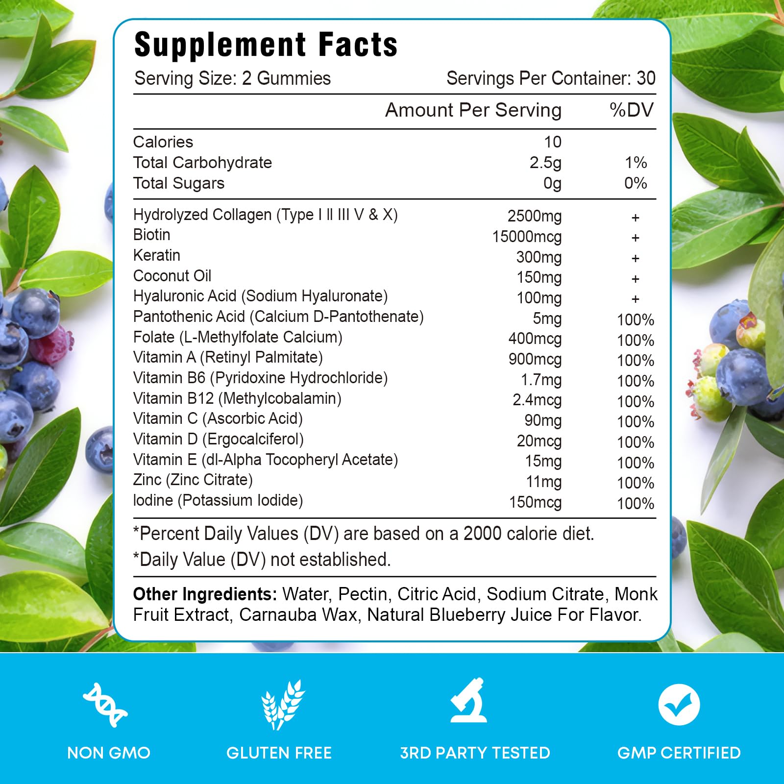 daily biotin gummies for wellness