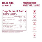 Daily biotin supplement for beauty