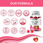Daily biotin supplement for skin health