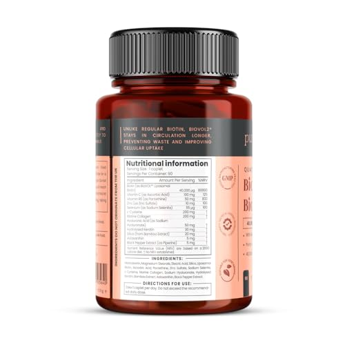 Daily biotin supplement for vitality