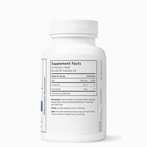 daily biotin tablets for wellness