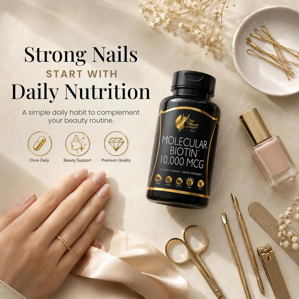 daily biotin vitamins for nails
