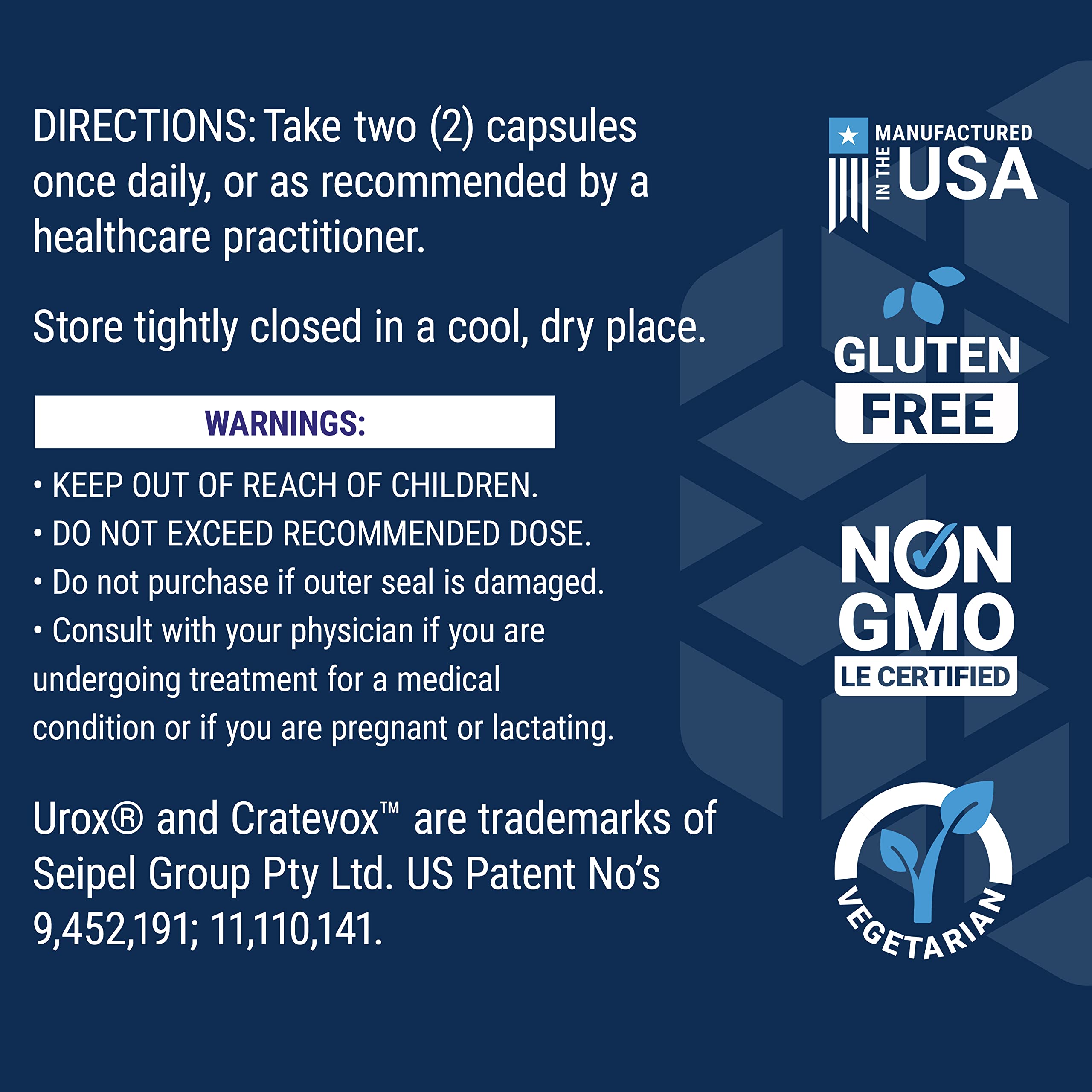 daily bladder health vitamins