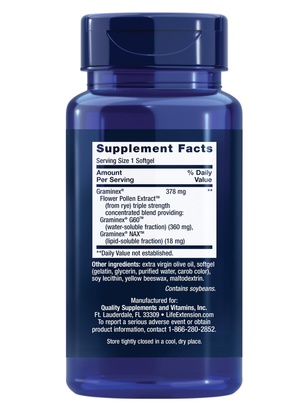 Daily blended vitamin for men