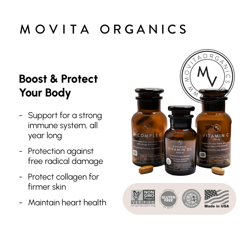 daily blended vitamin & mineral supplements for vitality
