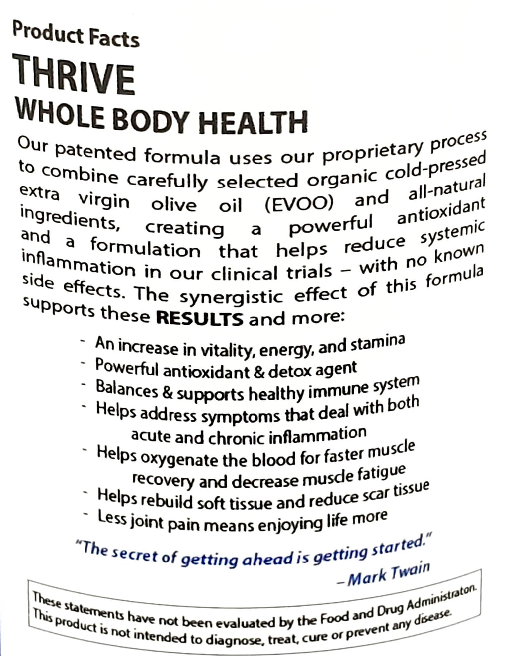 daily blended vitamin & mineral supplements