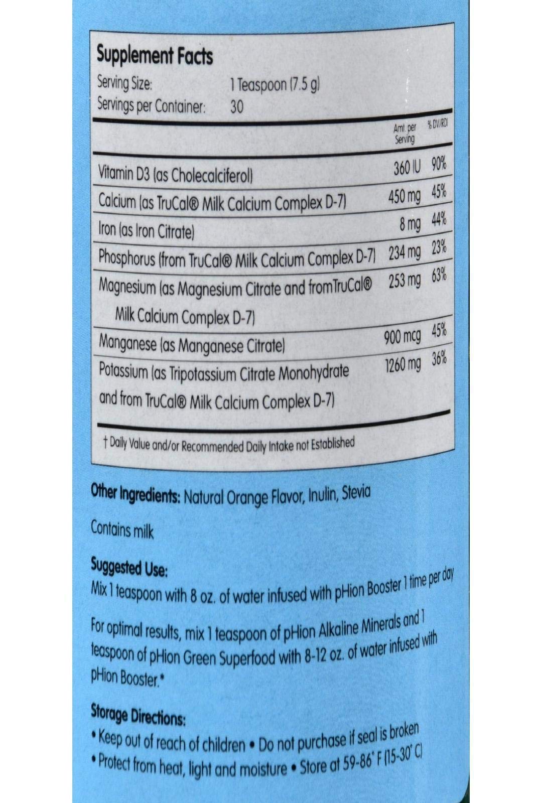 daily blended vitamin & mineral supplements
