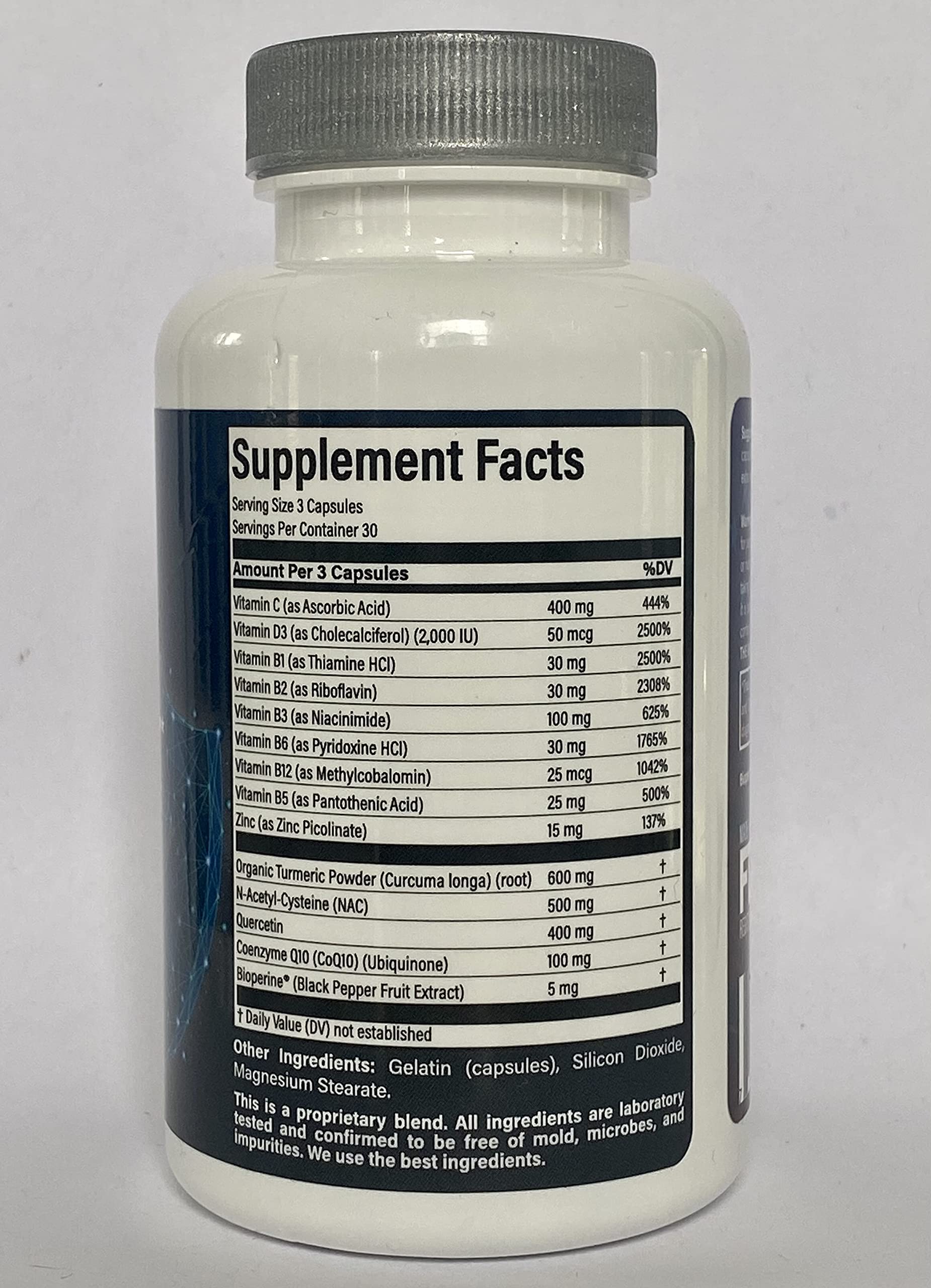 daily blended vitamin & mineral supplements