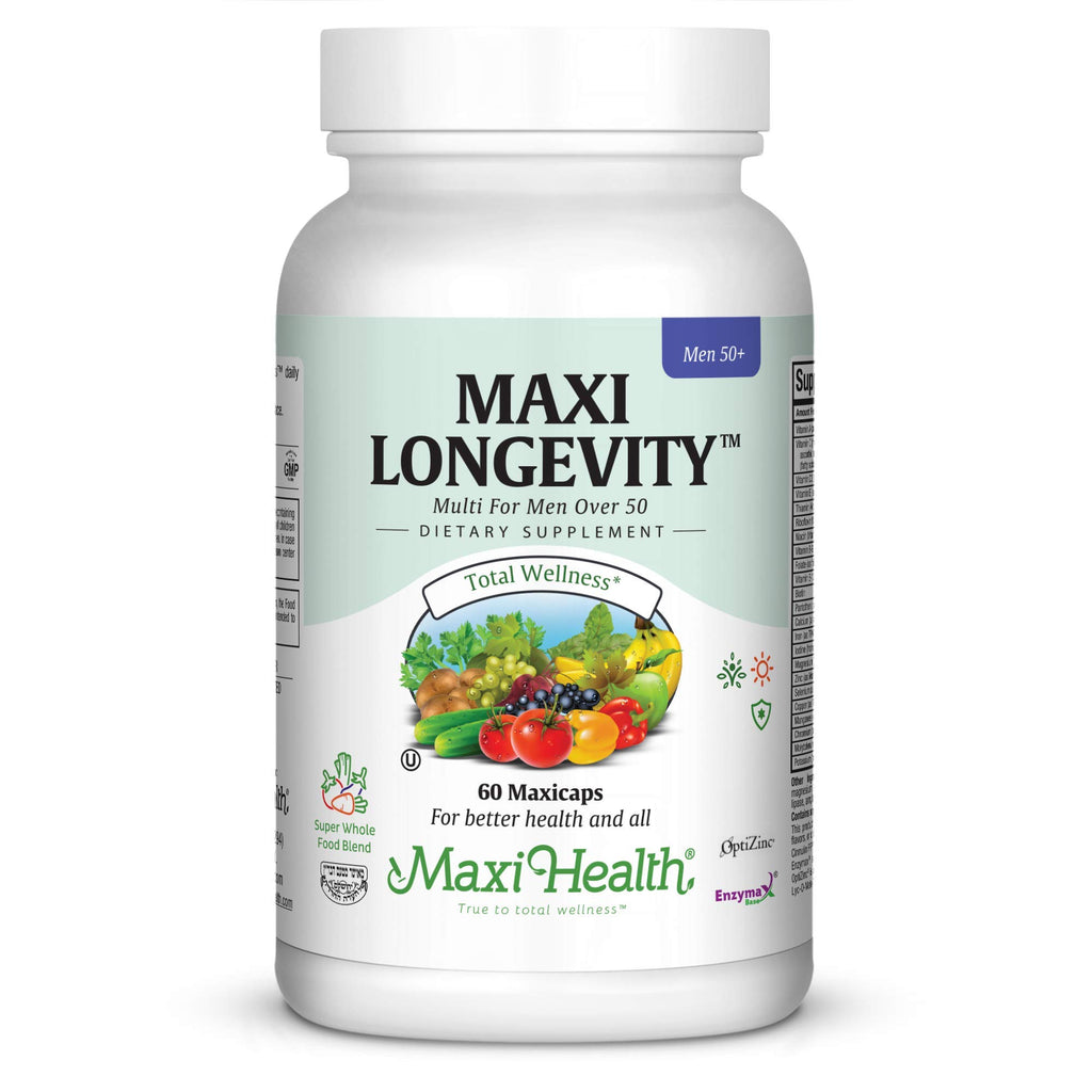daily blended vitamin supplements 50+