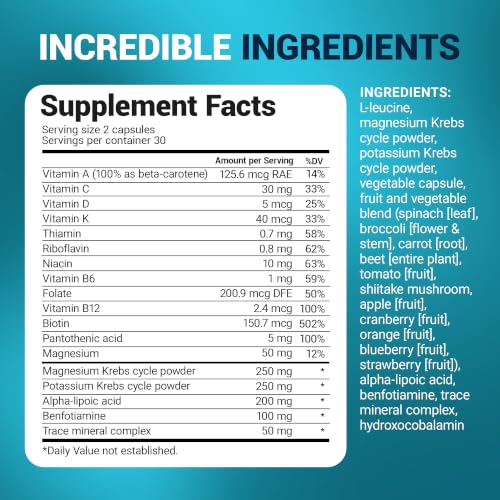 daily blended vitamins for overall health