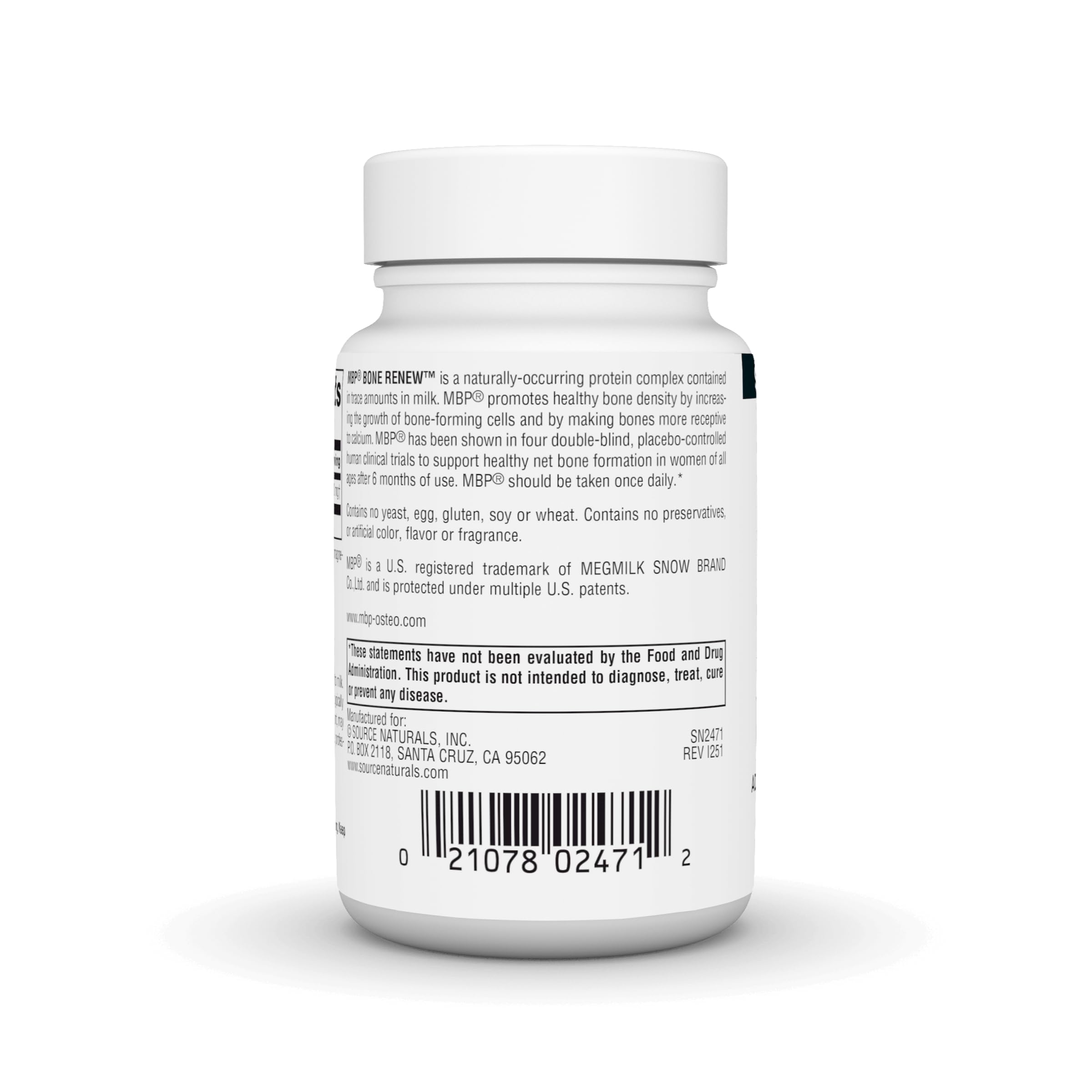 daily bone support supplement capsules