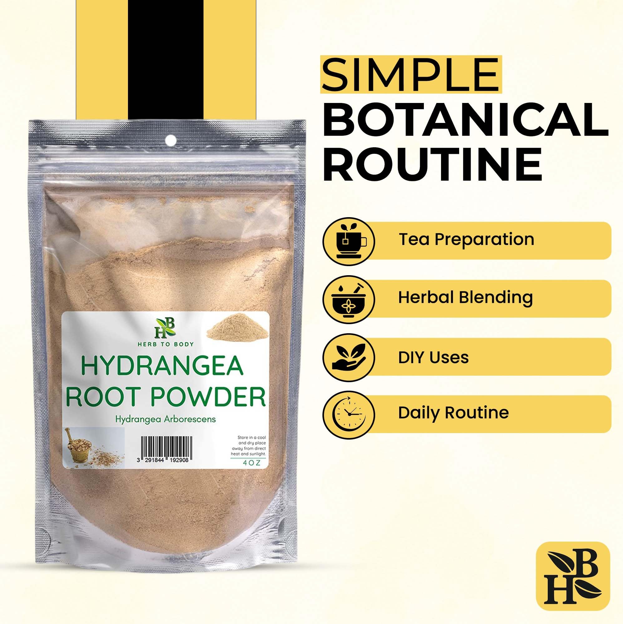 daily botanical use hydrangea powder