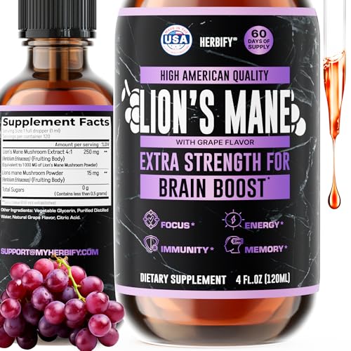Daily brain booster with Lions Mane