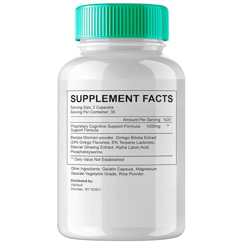 daily brain health blended supplements
