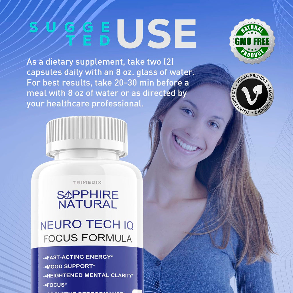 Daily brain health capsules for adults