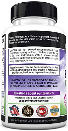 Daily brain health supplement capsules