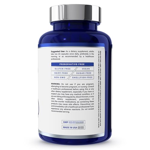 daily brain health vitamin capsules