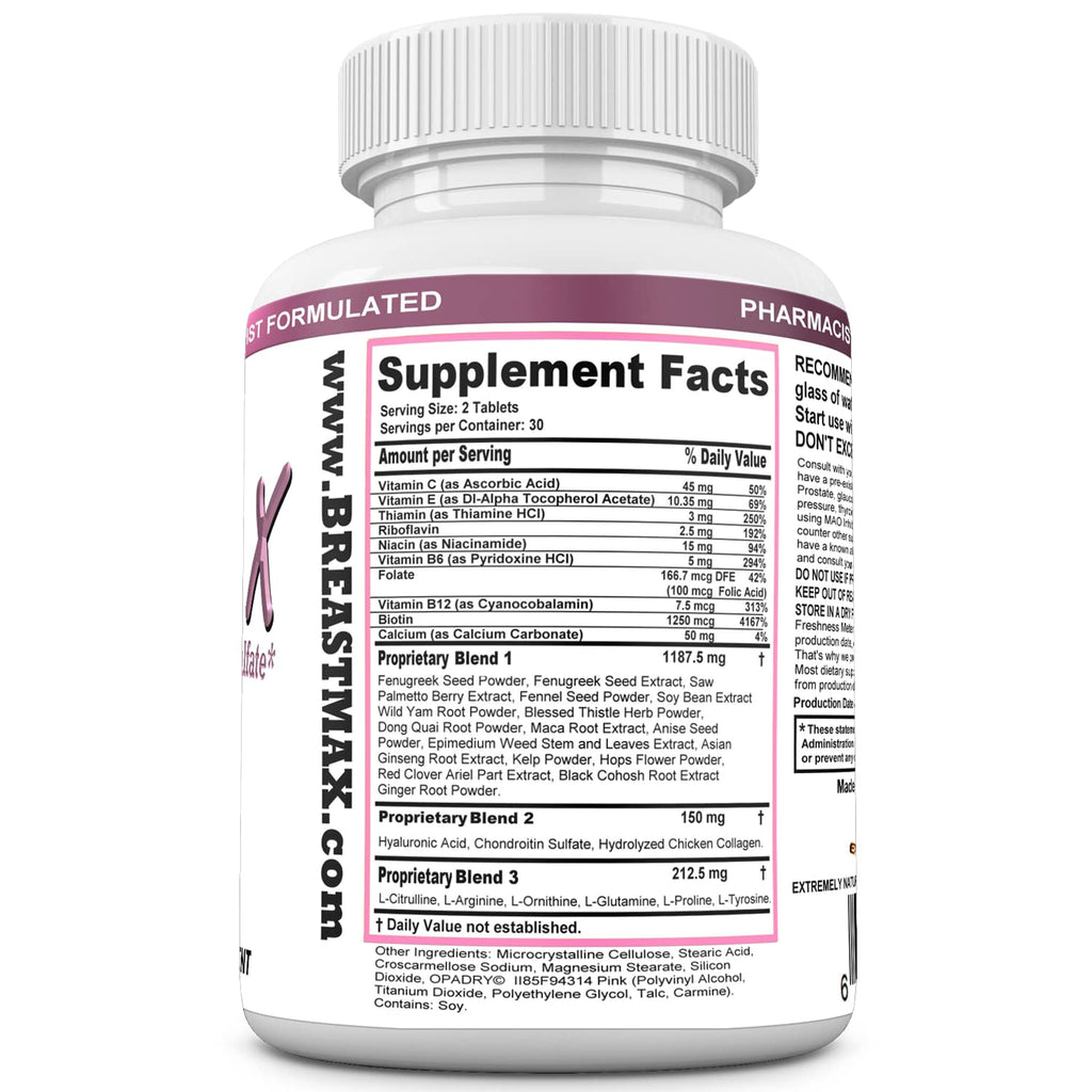 daily breast support vitamins