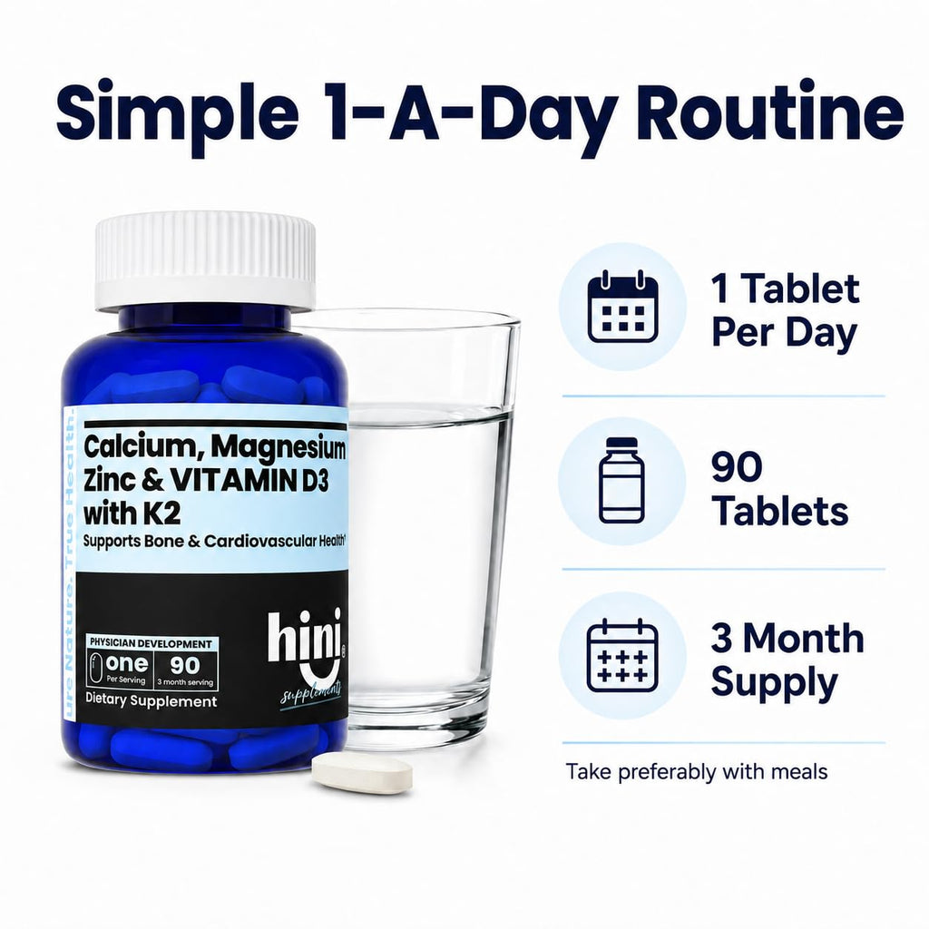 Daily calcium and magnesium boost