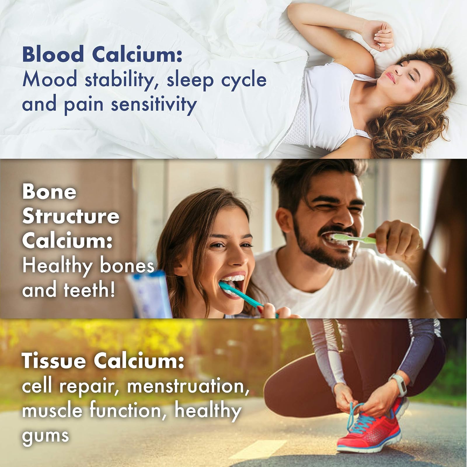 Daily calcium and magnesium for health