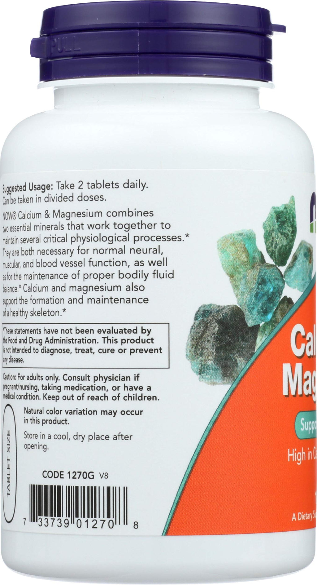 daily calcium and magnesium intake