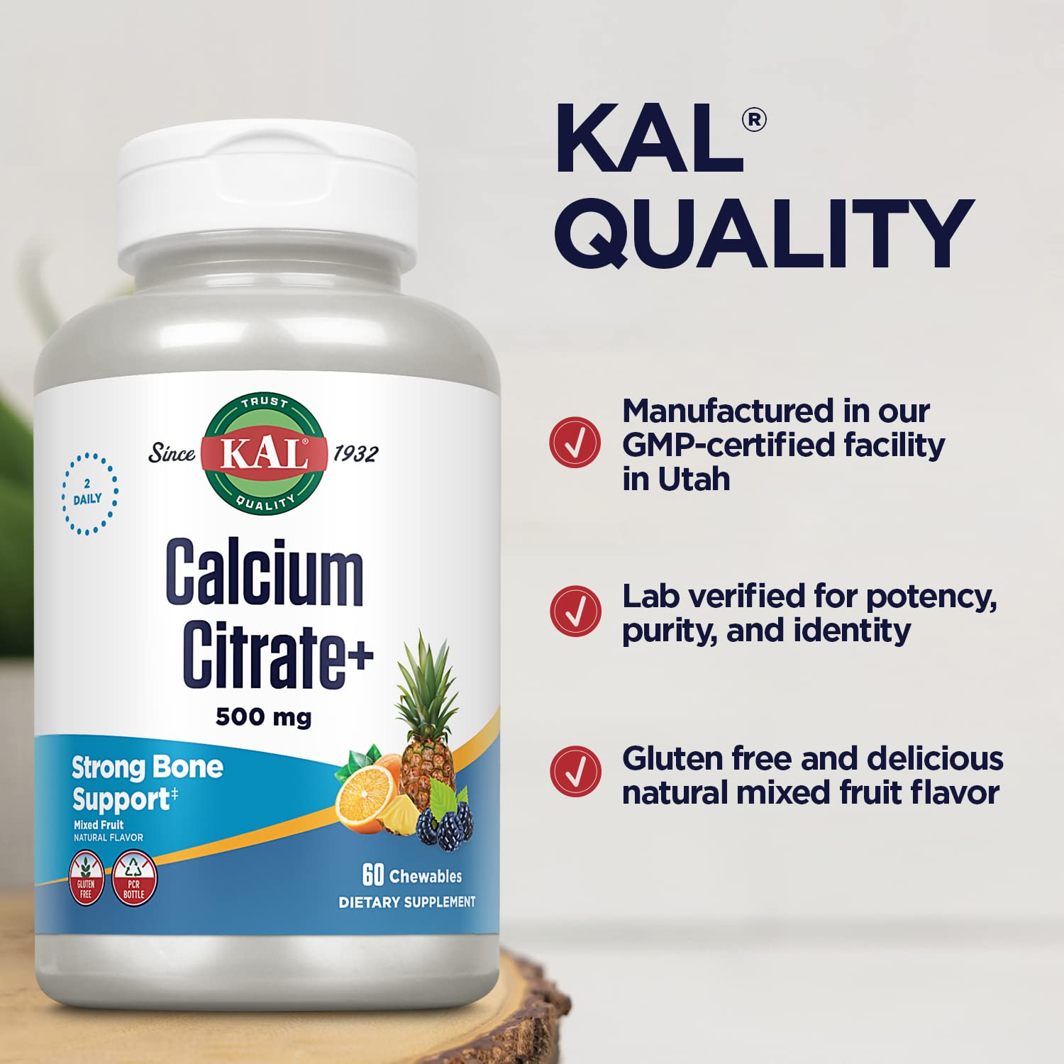 daily calcium boost with KAL tablets