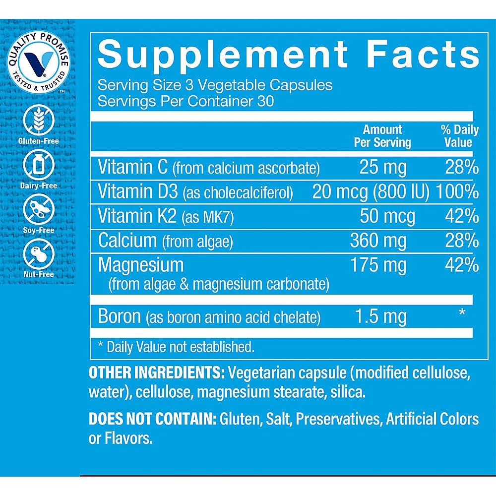 daily calcium capsules for women