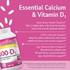 Daily calcium citrate for healthy bones