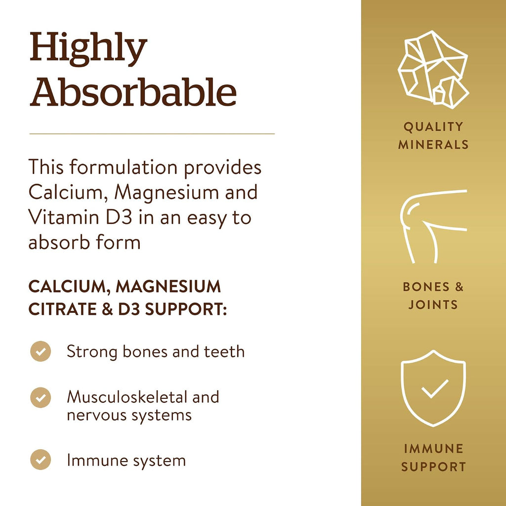 Daily calcium citrate for strong bones