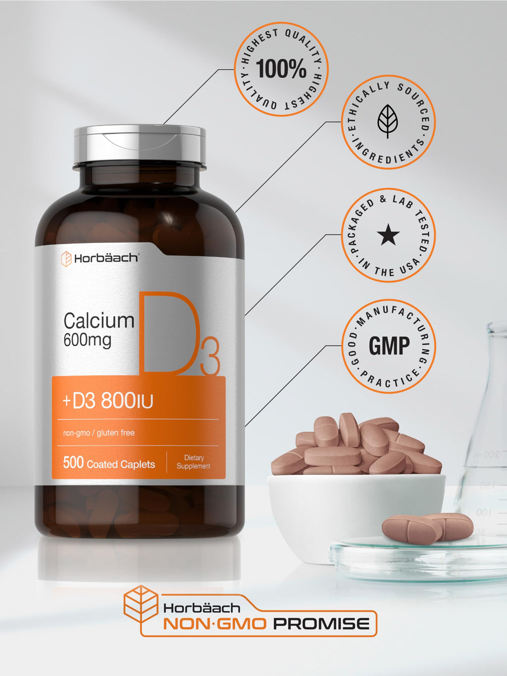 Daily calcium for active lifestyles