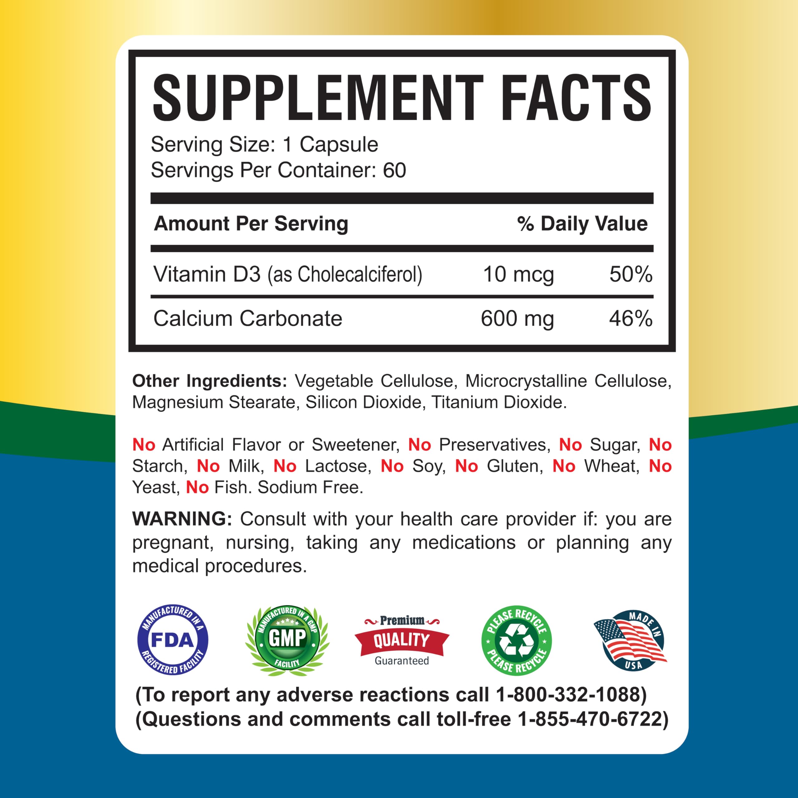 daily calcium for active lifestyles