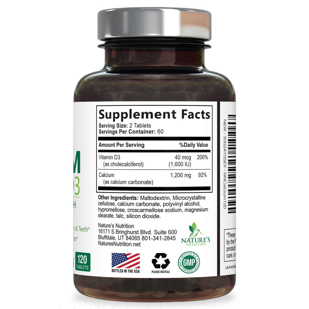 Daily calcium for energy and vitality