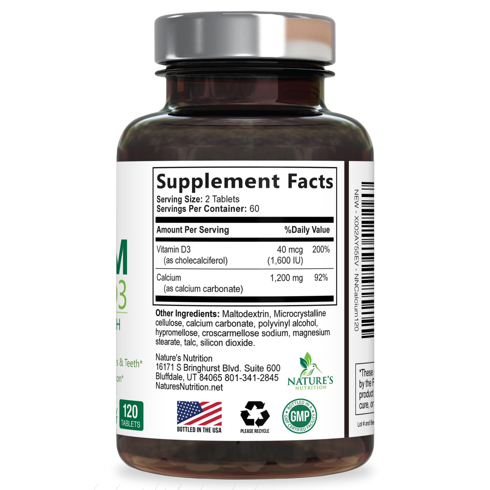 Daily calcium for energy and vitality