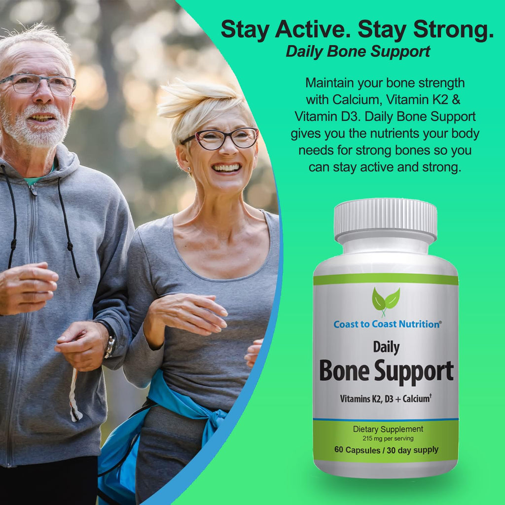 daily calcium for improved bone density