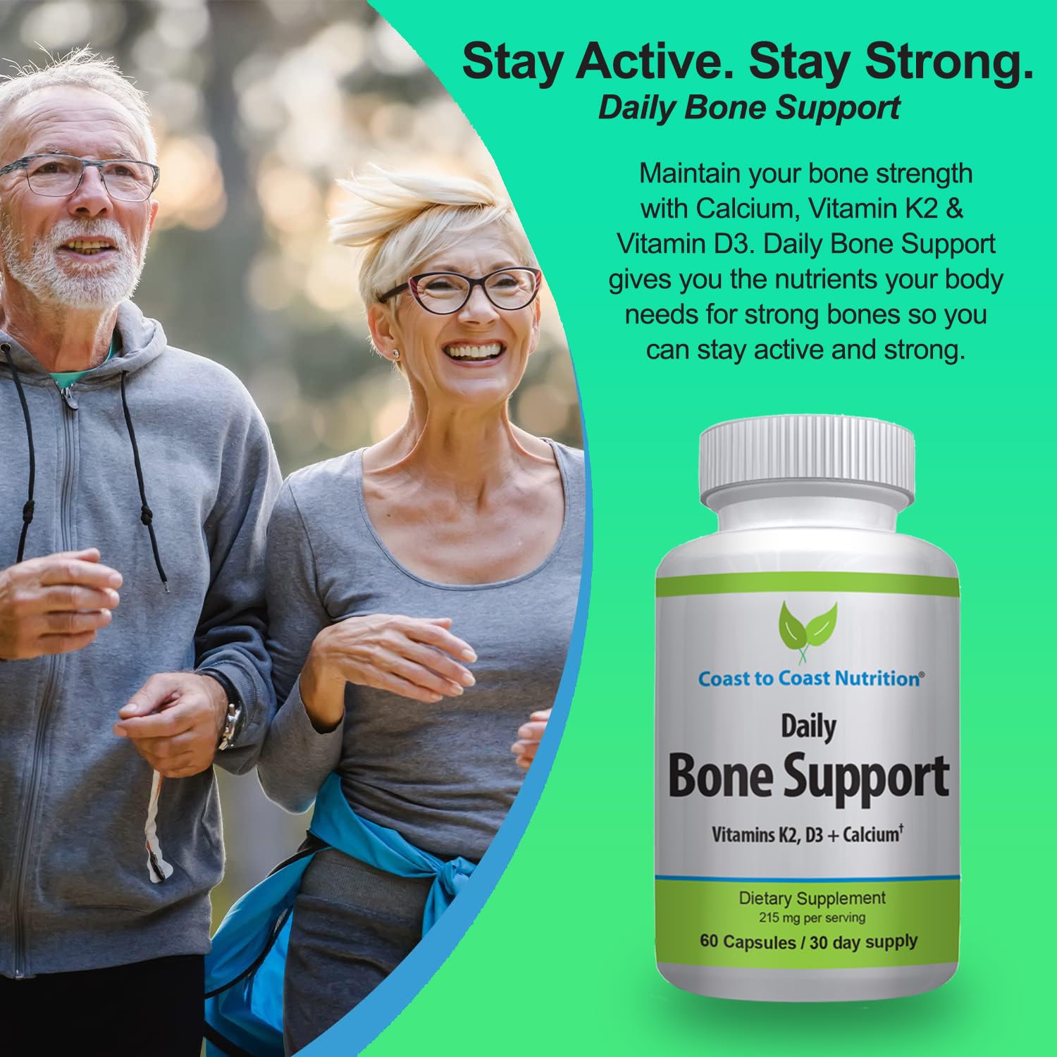 daily calcium for improved bone density